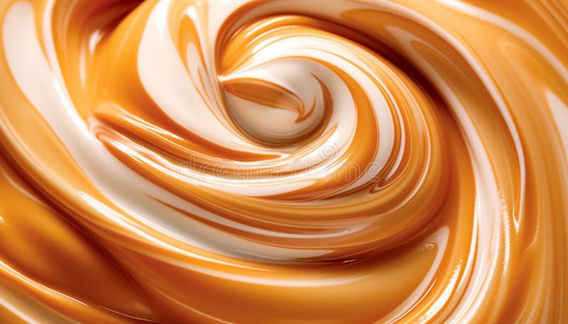 Abstract Candy Liquid Swirling in a Bright Spiral Generated by AI Stock ...