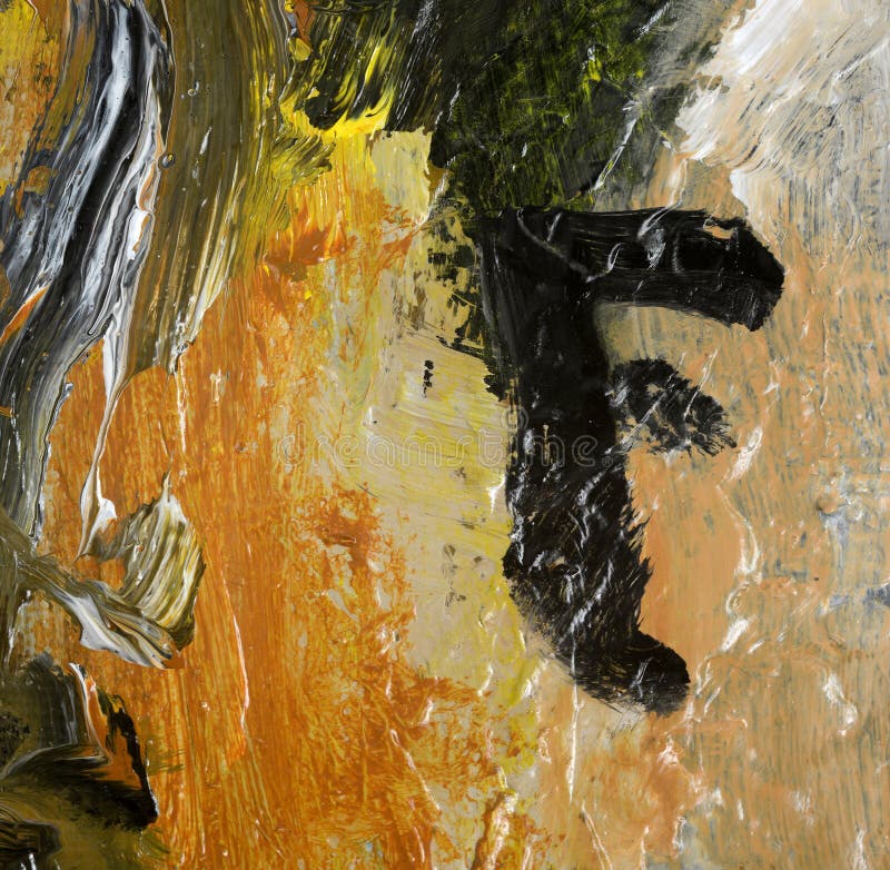 Abstract on Canvas stock image. Image of artistic, painting - 34891387