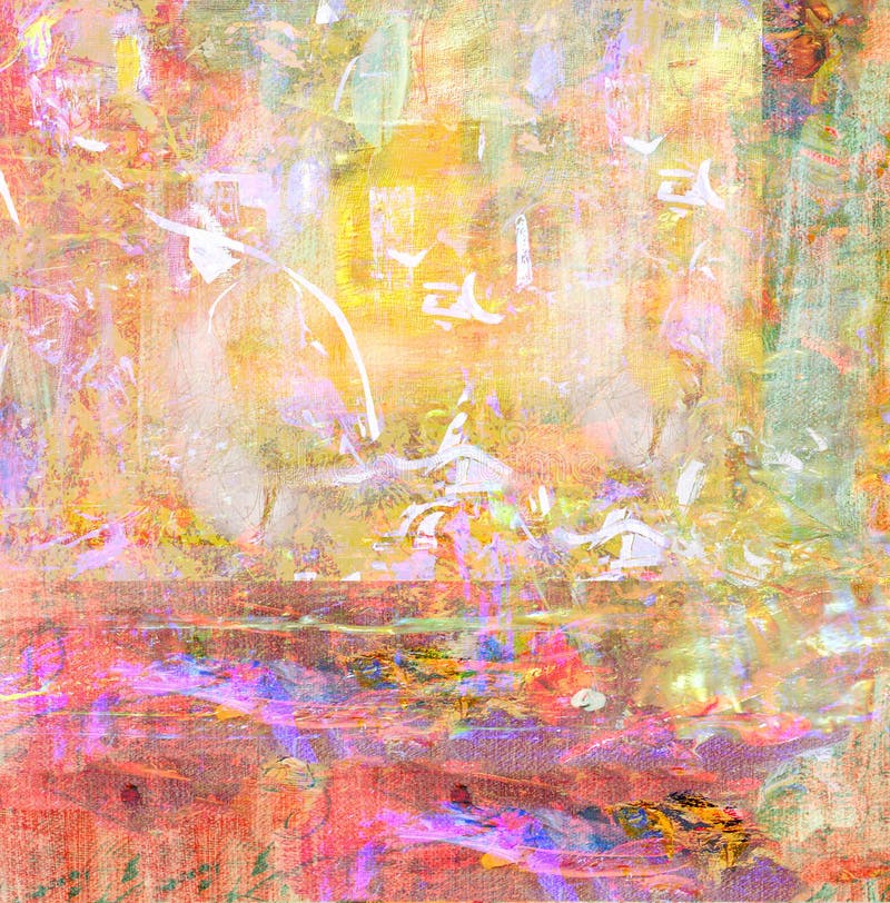 Abstract on Canvas stock image. Image of painting, acrylic - 60779831