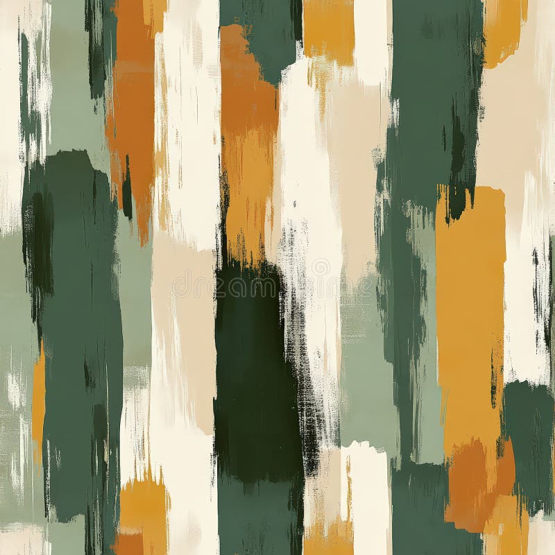 Abstract Canvas Texture with Earthy Tones in Brush Stroke Design Stock ...