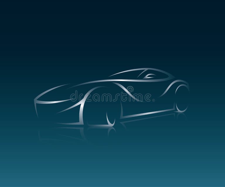 Abstract car illustration stock vector. Illustration of advertising ...