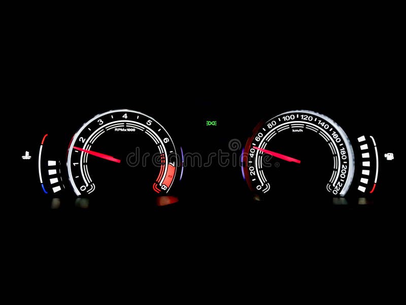 Abstract car speedometer stock photo. Image of speed - 78667486