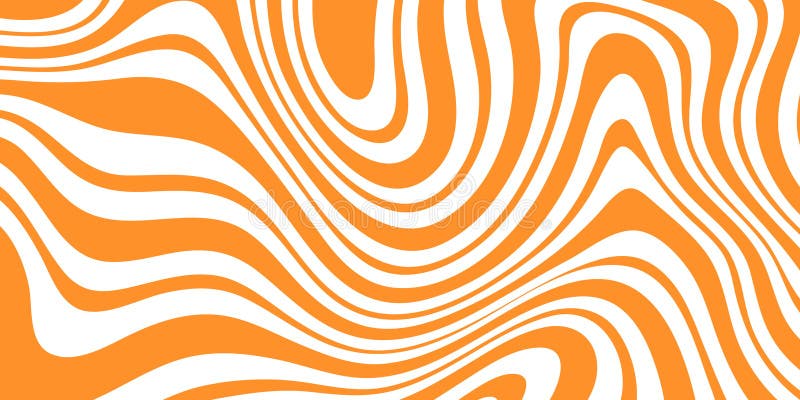 Abstract Caramel Pattern. Background Striped Psychedelic Retro Style ...