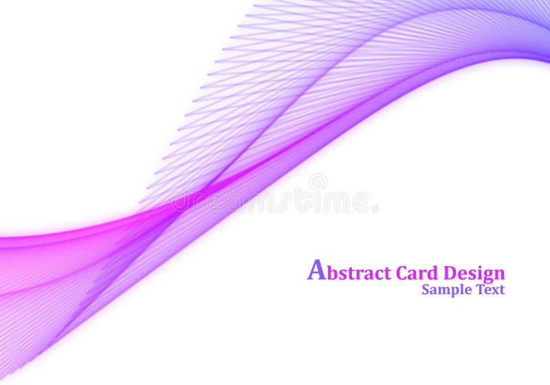 Abstract Card Design stock illustration. Illustration of curve - 14091807