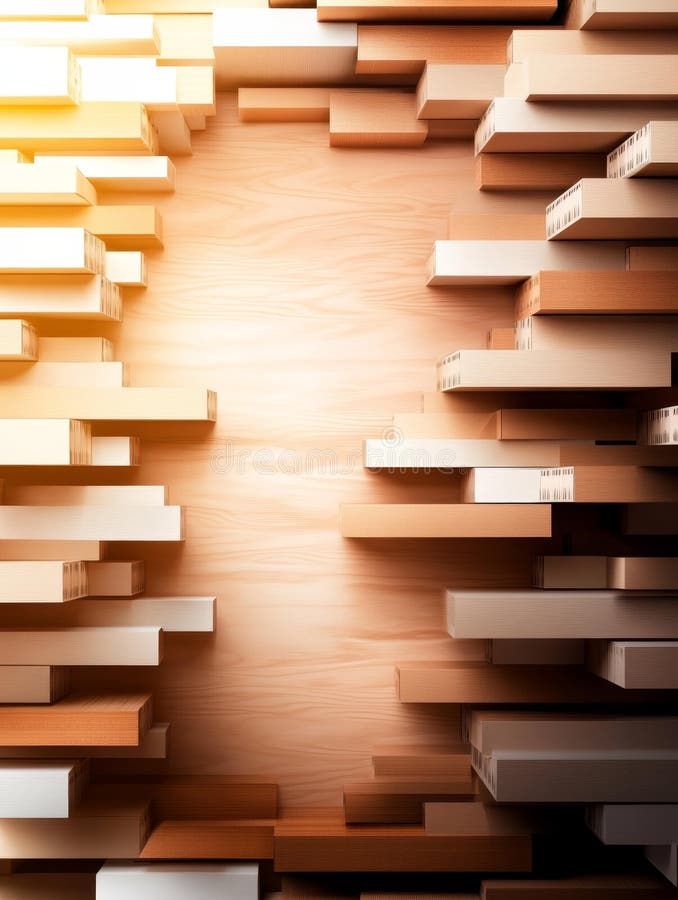 Abstract Cardboard Pattern on Wood Boxes Wood Texture Pattern Design ...