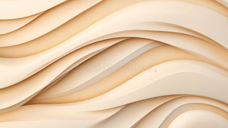 An Abstract Cardboard Sheet with Layered Shapes, Featuring Natural ...