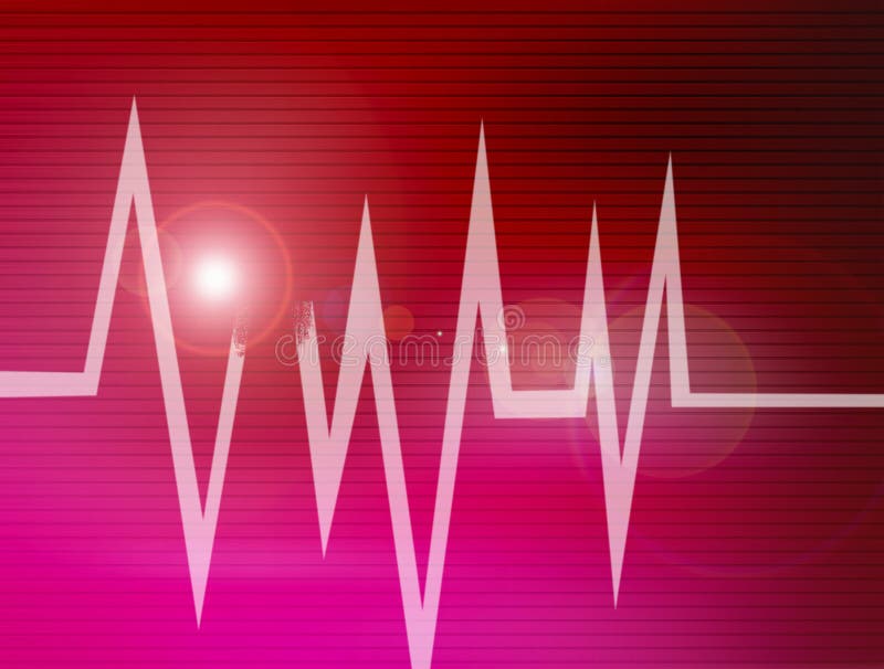 Fast Normal Slow Heartbeat Ecg Stock Illustration - Illustration of ...