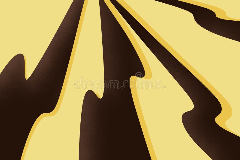 Abstract Horizontal Bright Yellow Background in Pop Art Style. Stock ...