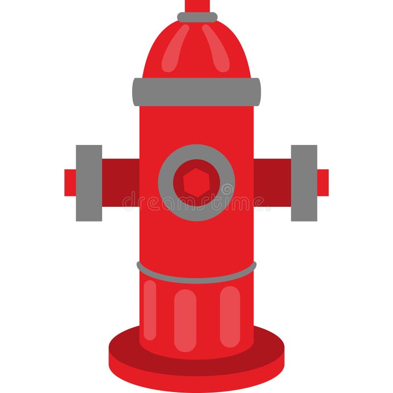 Abstract Cartoon Hydrant stock vector. Illustration of fire - 208518130