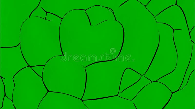 Abstract Cartoon Style of Rippling Liquid Surface. Design. Bright ...