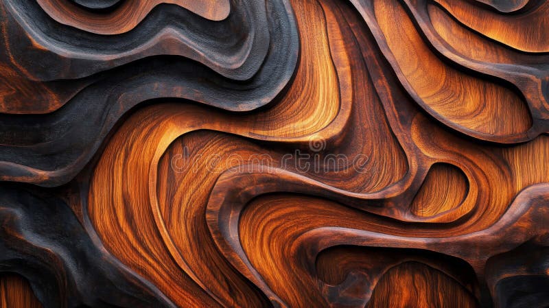 Carved wood panel stock image. Image of horizontal, carve - 15739671