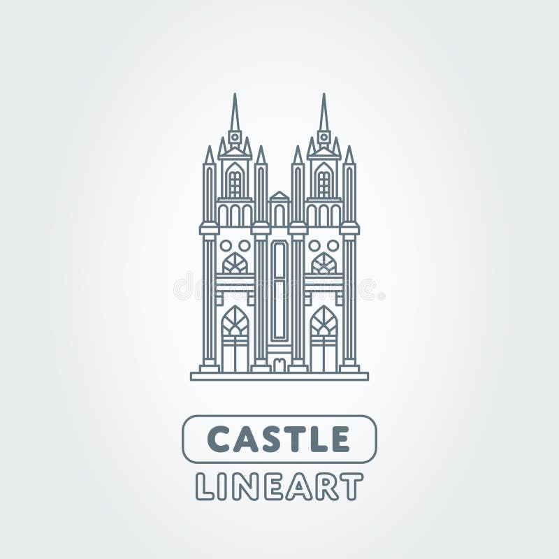 Abstract castle logo stock vector. Illustration of identity - 72877855