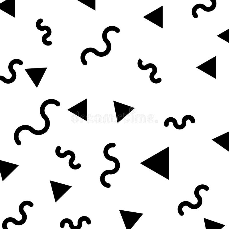 Abstract Caterpillar Triangle Background Template Stock Vector ...