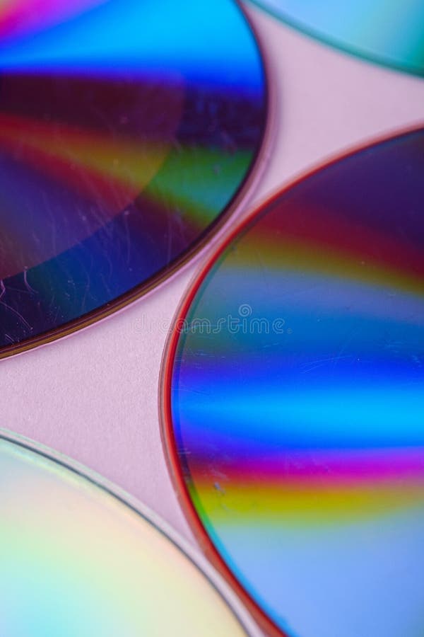Abstract CD DVD Compact Disc Disk Dispersion Refraction Reflection of ...