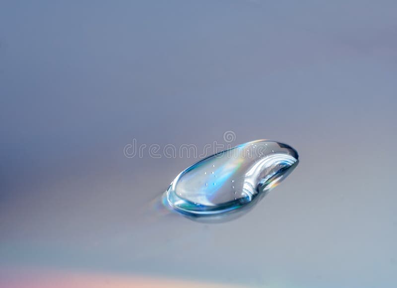 Abstract CD Reflection Background with Water Droplets Stock Photo ...