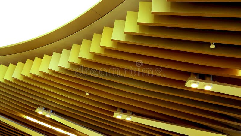 Abstract ceiling design stock image. Image of pattern - 32293269