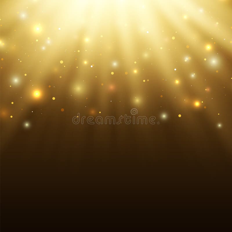 Abstract Celebration Background with Particles and Stock Vector ...