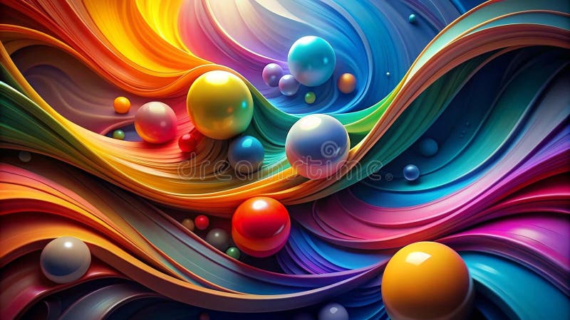 Abstract Celebration of Success: a Symphony of Colors Generative AI ...