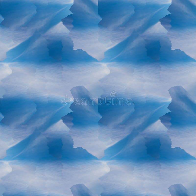 Abstract Celestial Blue Seamless Pattern. Skiey Background. Stock ...