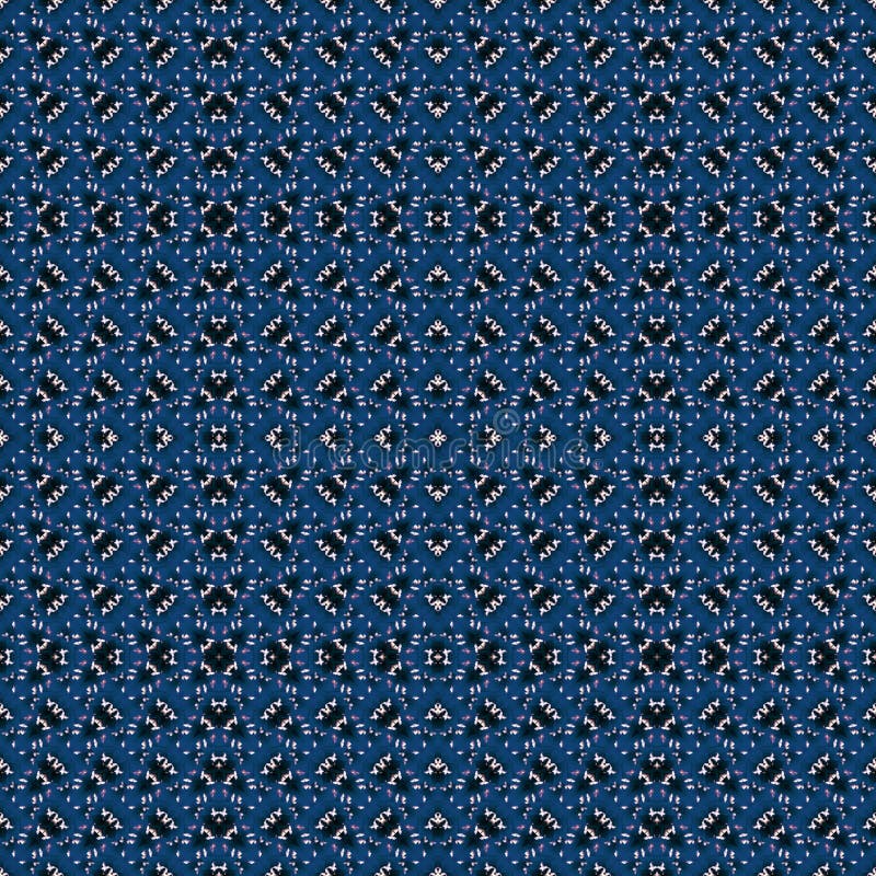 Abstract Celestial Blue Seamless Pattern. Skiey Background. Stock ...