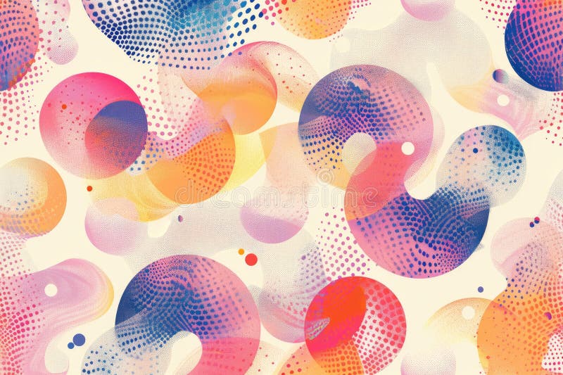 Abstract Celestial Eye and Moon Pattern with Geometric Shapes. Occult ...