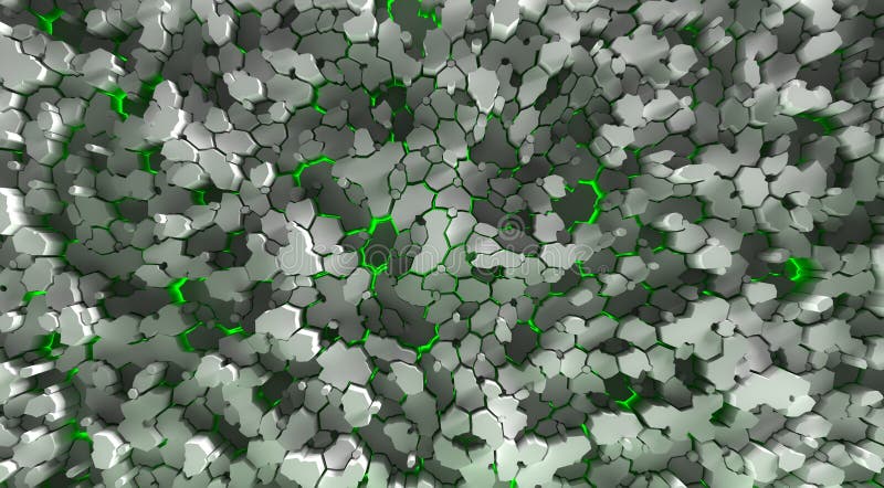 Abstract Cell Geometric Background Stock Illustration - Illustration of ...