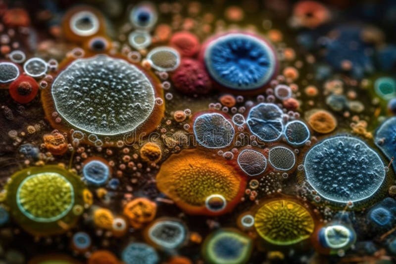 Abstract Cell Health Science Illustration. Abstract Background Stock ...