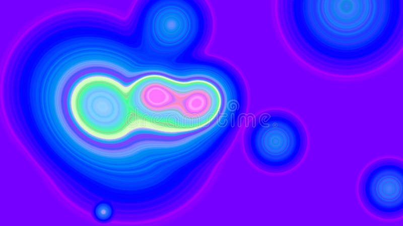 Abstract Cells Metamorphosis 3D Illustration Stock Illustration ...