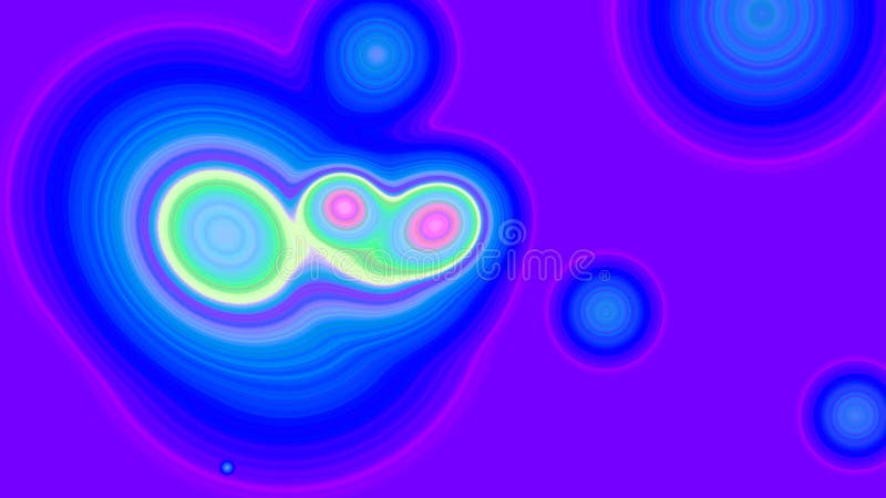 Abstract Cells Metamorphosis 3D Illustration Stock Illustration ...