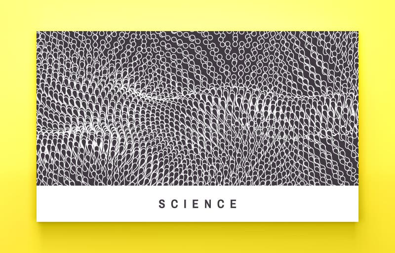 Abstract Cellular Background. Cell Membrane Structure in Motion Stock ...