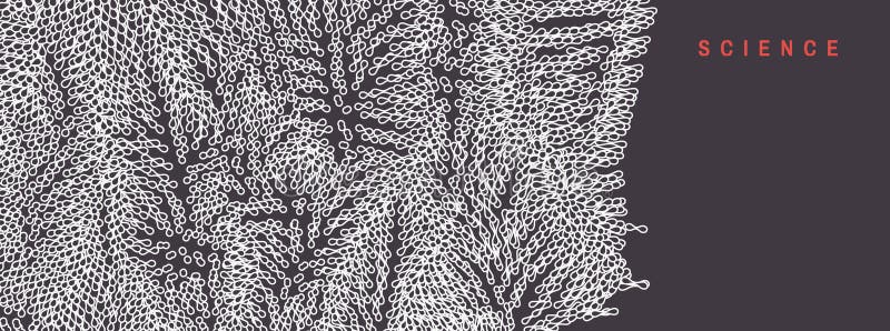 Abstract Cellular Background. Cell Membrane Structure in Motion Stock ...