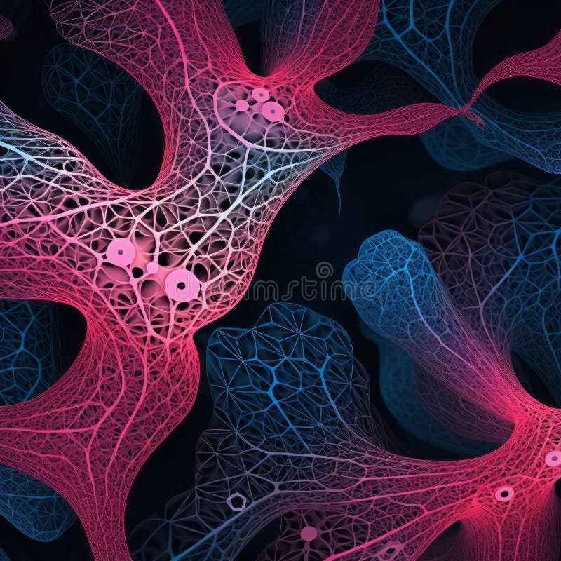 Abstract Cellular Structure: a Web Development Background Inspired by ...