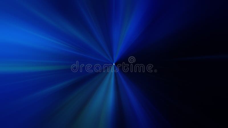 Abstract Center Blue Optical Flare Light Shine Rays Stock Footage ...