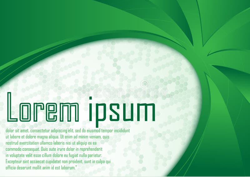 Abstract Certificate Green Border Template Dynamic Nature Layout Stock ...