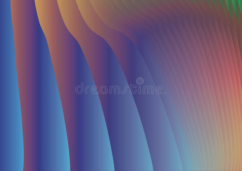 Abstract Cg Non-ai Repeating Curved Surface Pattern Illustration ...