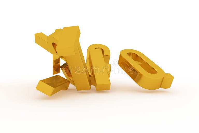 Abstract CGI Typography, Alphabetic Character Represent Letter of ABC ...