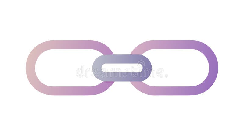 Abstract Chain Link Illustration Vector Graphic, Vector Design ...