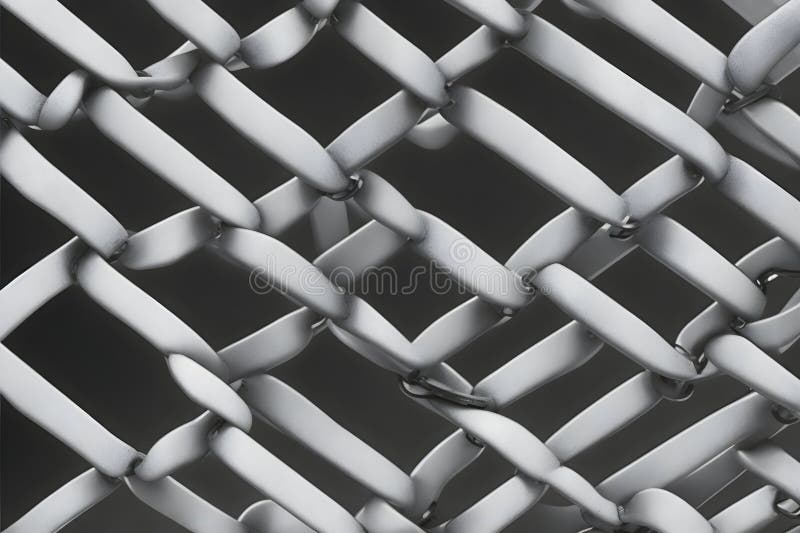 Abstract Chain Link Seamless Pattern Design Image Generated by Ai Stock ...