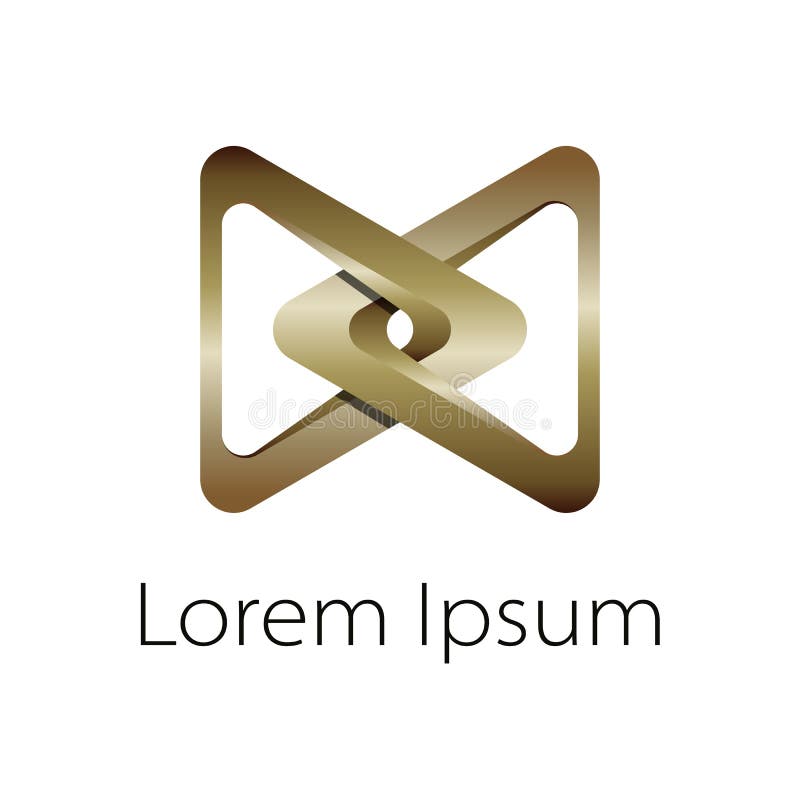 Abstract Chain Logo Template Stock Vector - Illustration of gradient ...