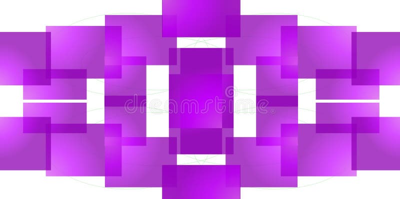 Chain in Shape of Rectangle Stock Illustration - Illustration of ...