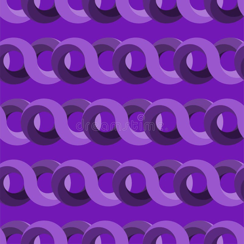 Abstract Chainmail Infinity Symbol. Infinite Sign Icon in the Shape ...