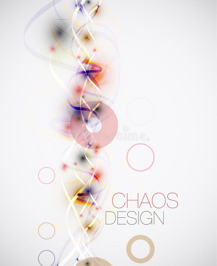 Abstract Chaos stock illustration. Illustration of atomic - 2824671