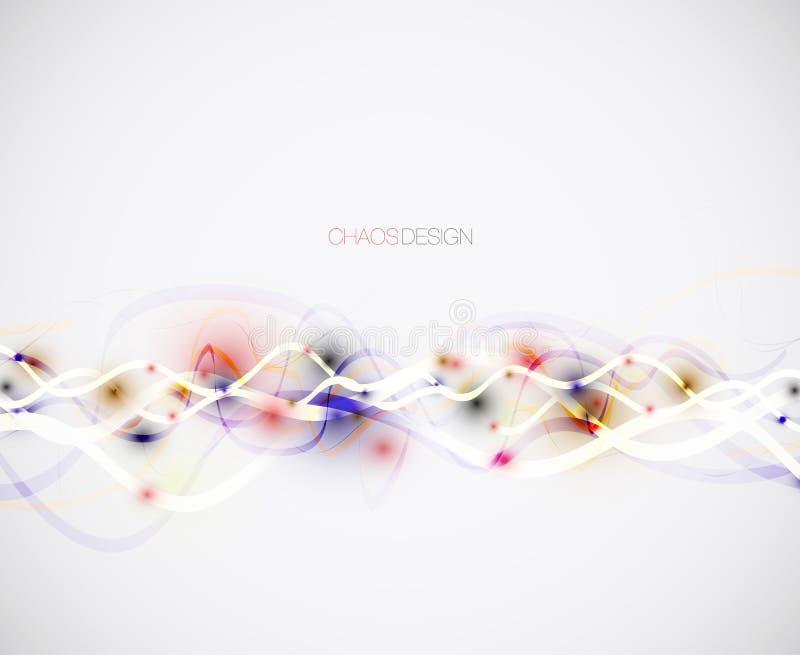 Abstract Chaos stock illustration. Illustration of atomic - 2824671