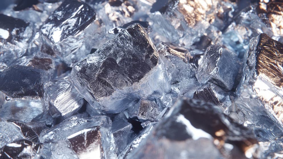 Abstract Chaos of Molybdenum Textures and Metallic Strength Stock ...