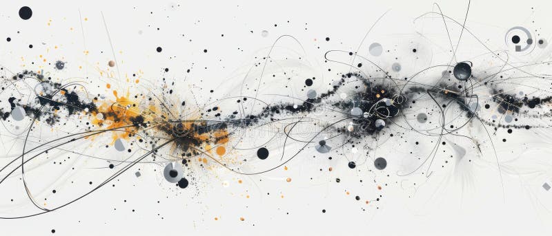 Abstract Chaotic Energy with Dynamic Line Patterns and Vibrant Color ...