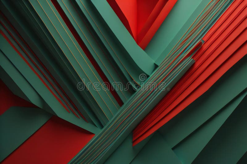 Abstract Chaotic Geometric Shapes. Modern Background Design Stock ...