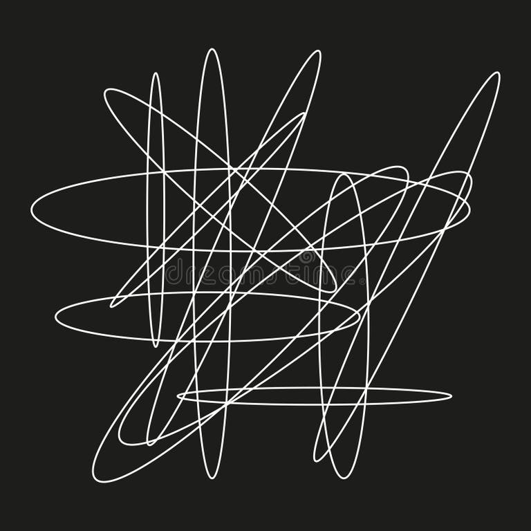 Chaotic Scribble Sketch Stock Illustrations – 7,518 Chaotic Scribble ...