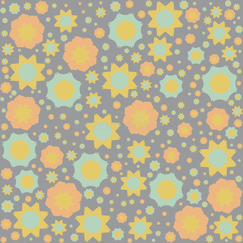 Abstract Chaotic Pattern with Geometric Elements. Stock Vector ...