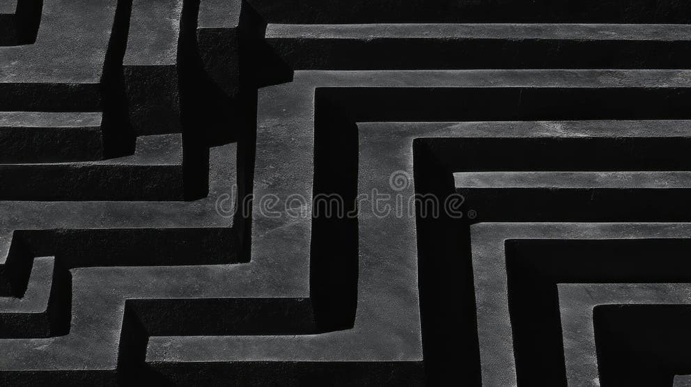 Abstract Chaotic Texture with Scan Lines and Artifacts in Monochrome ...