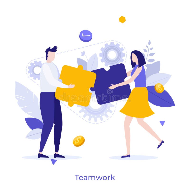 Business Reputation Concept. Building Relationship with People Stock ...